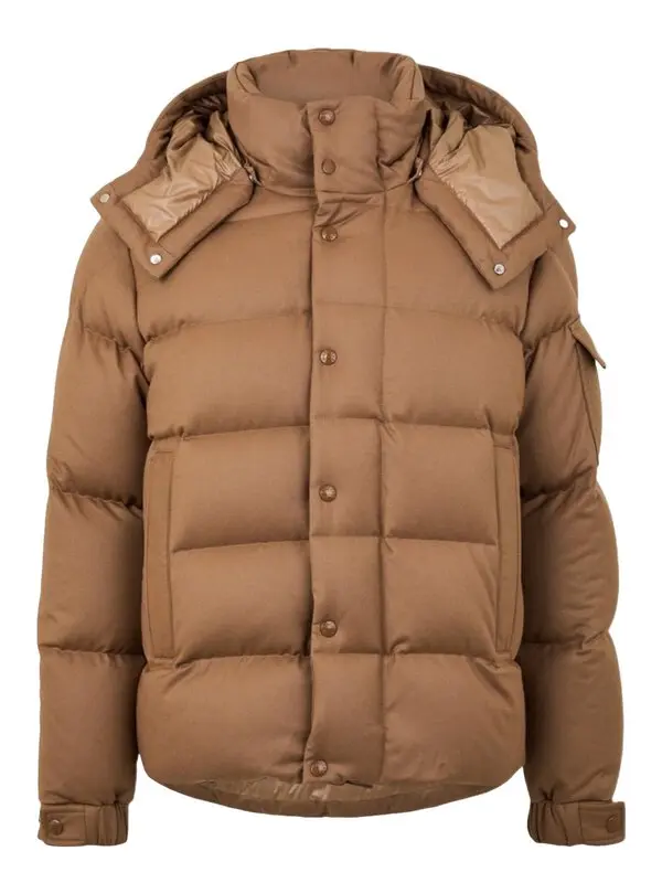 Moncler Vezere Down Jacket - Brown