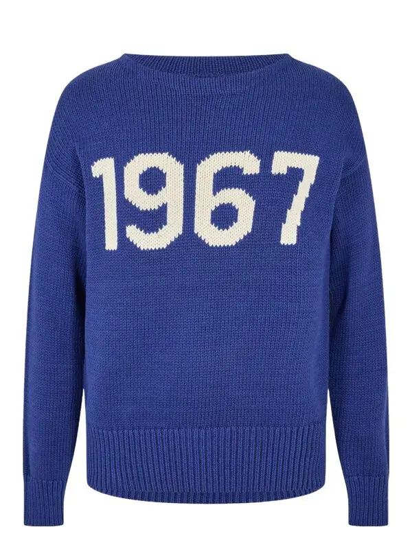 Polo Ralph Lauren 1967" Crew Neck Knitwear - Blue