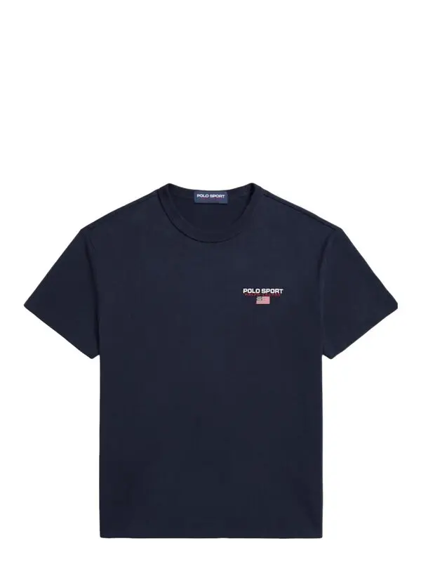Polo Ralph Lauren Logo Crew Neck T-shirt - Black