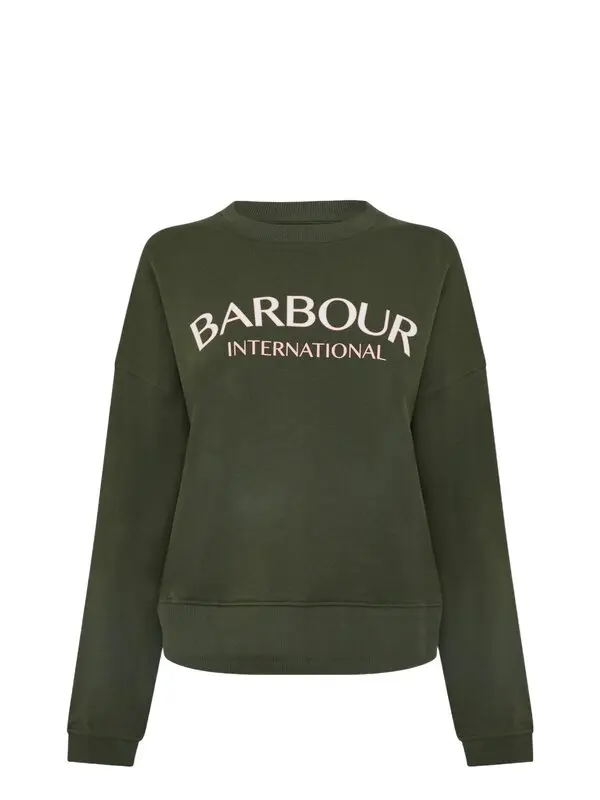 Barbour Crew Neck Sweatshirt With Logo Detail - Envy
