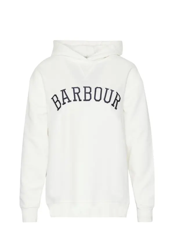 Barbour Northumberland Hoodie - Cloud/navy