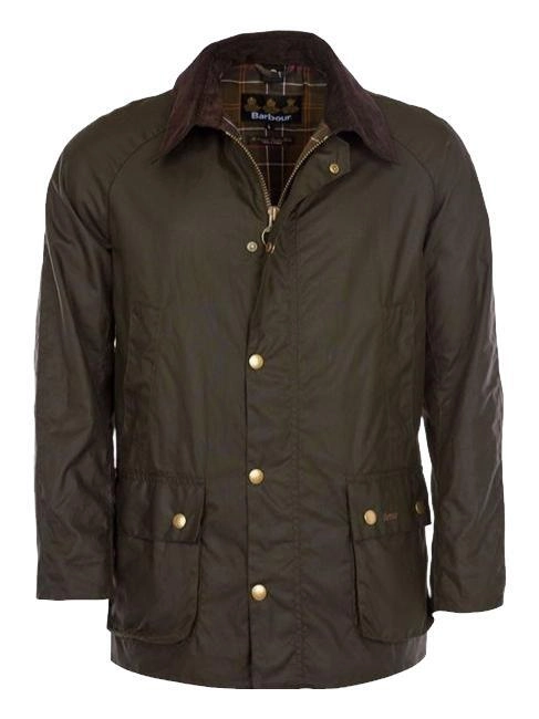 Barbour Ashby Waxed Cotton Field Jacket - Olive Ol71
