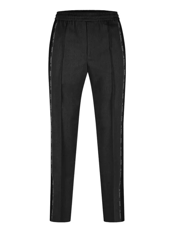 Gucci Elastic Waist Casual Pants - Black
