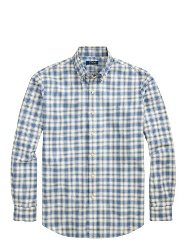 Polo Ralph Lauren Check Long Sleeve Shirt - Gray
