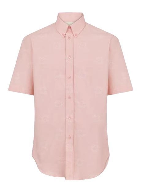 Givenchy Logo Short Sleeve Shirt - Pink