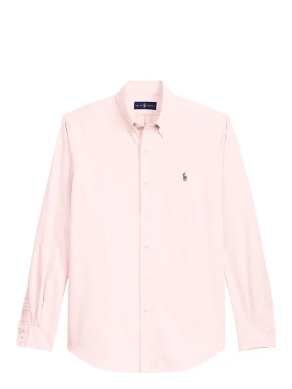 Polo Ralph Lauren Long Sleeve Logo Shirt - Pink