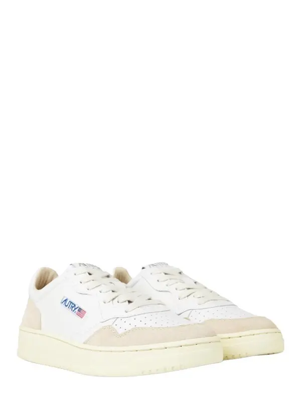 AUTRY Medalist Low Top Trainers - White
