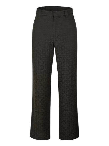 Givenchy Lettering Jacquard Tailored Trousers - Black