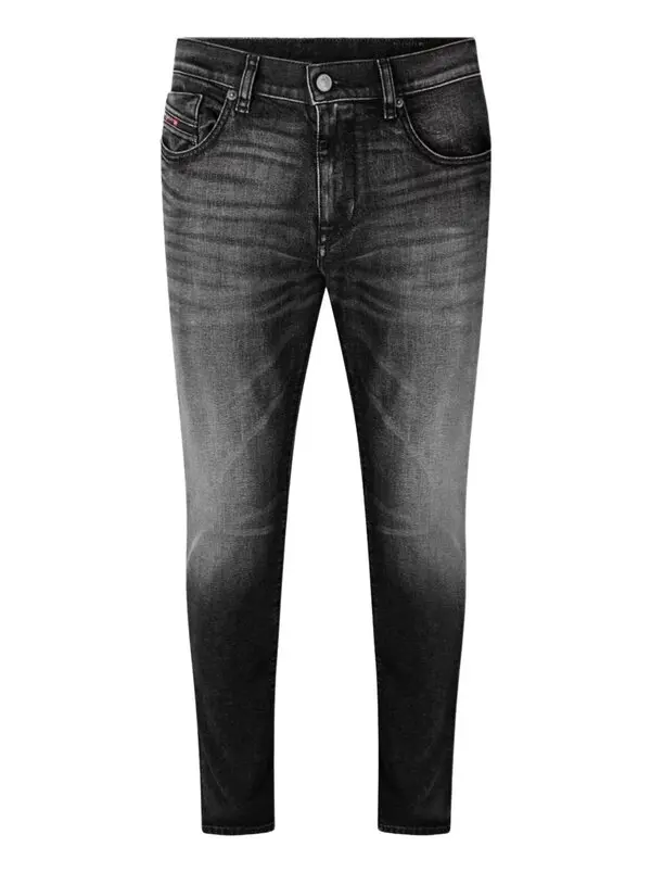 DIESEL® 2019 D-strukt Straight-leg Denim Trousers - Black