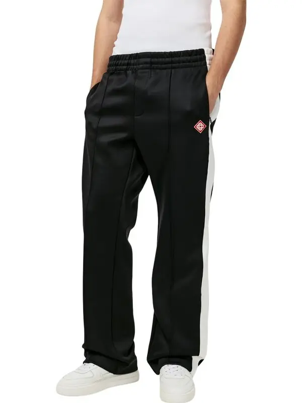 Casablanca Elastic Waist Casual Pants - Black