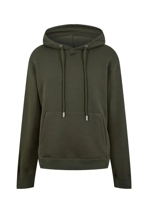 Off-White Logo Hoodie - Black