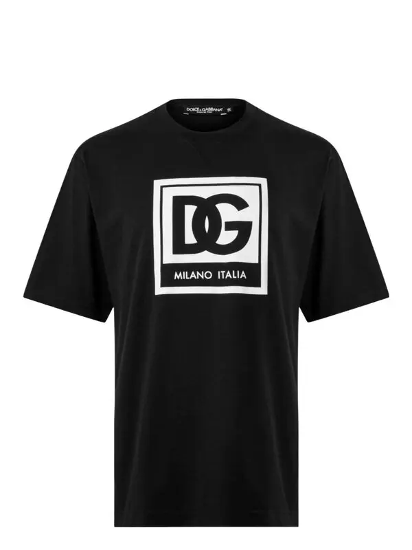 Dolce & Gabbana Box Logo T-shirt - Black