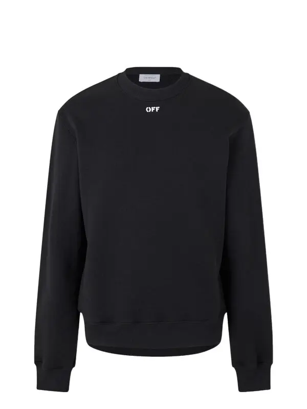 Off-White Logo Sweatshirt - Black