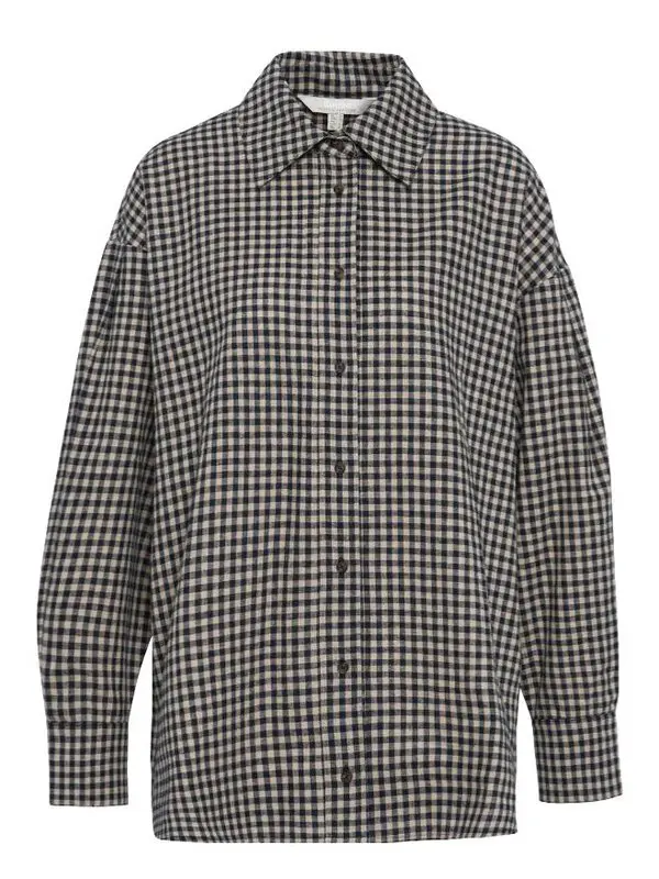 Barbour Adaline Linen Shirt - Black
