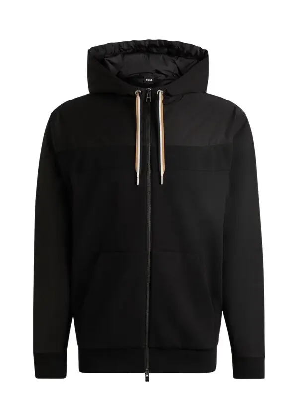 Hugo Boss Boss C-seeger 300 Zip Hoodie - Black