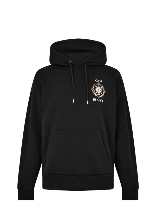 Casablanca Graphic Hoodie - Black