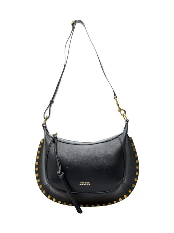 Isabel Marant Étoile Studded Shoulder Bag - Black