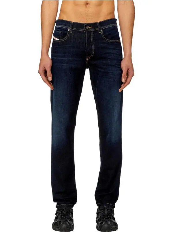 DIESEL® D-definitive Straight Leg Jeans - Black