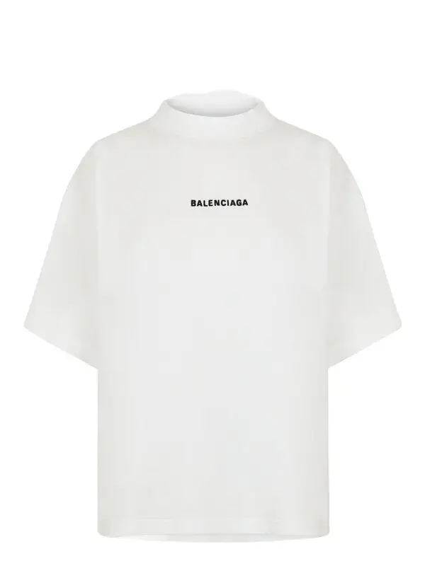 Balenciaga Logo T-shirt - White