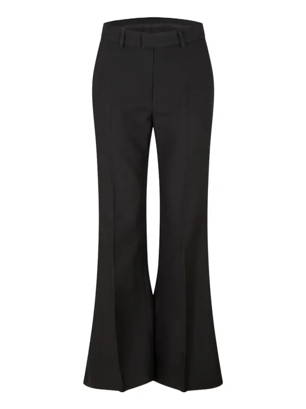 Balenciaga Flared Track Pants - Black