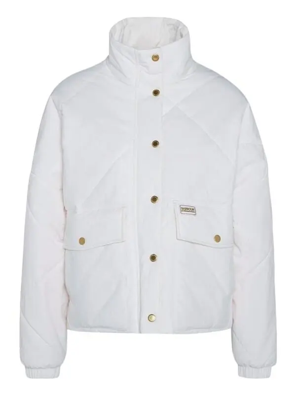 Barbour Zola Quilted Jacket - White