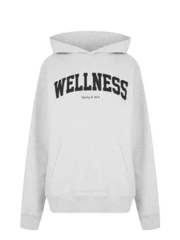 SPORTY  RICH Sporty & Rich Wellness Hoodie - White