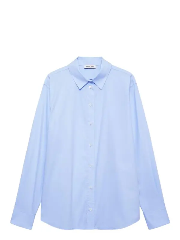 ANINE BING Long Sleeve Shirt - Blue