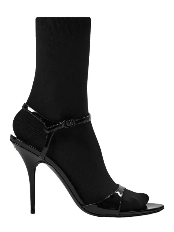 Balenciaga Avenue Sock Sandals - Black