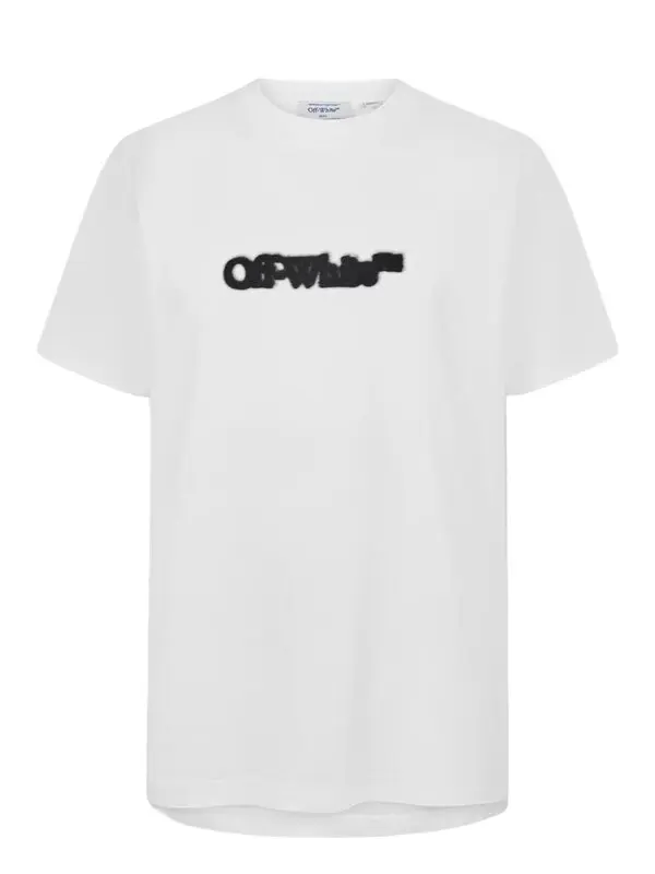 Off-White Logo Crew Neck T-shirt - White