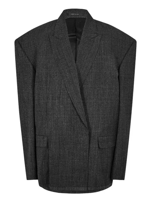 Balenciaga Seamless Tailored Jacket - Black