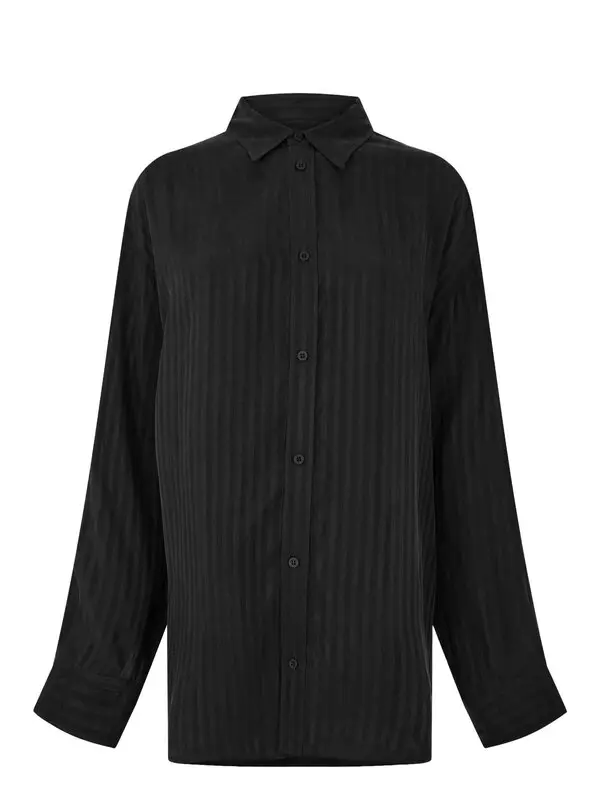 Balenciaga Fluid Shirt - Black