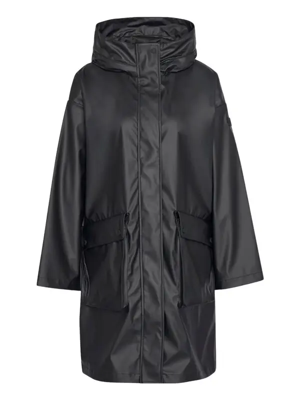 Barbour Long-sleeved Zip-up Windbreaker - Black
