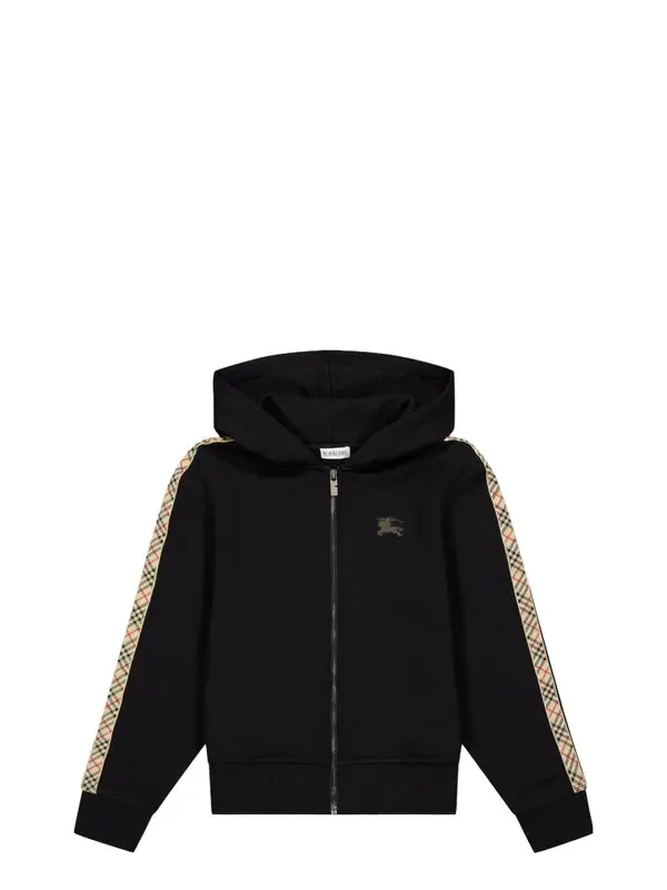 Burberry Zip-up Hoodie - Black