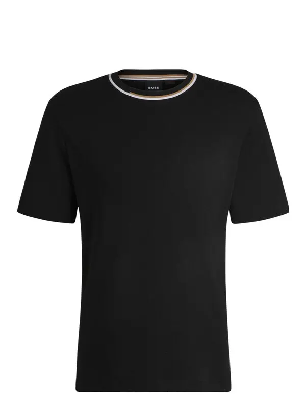 Hugo Boss Short-sleeve Crew-neck T-shirt - Black