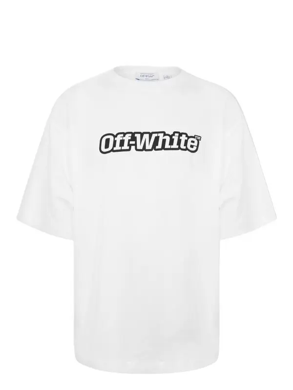 Off-White Logo Crew Neck T-shirt - White