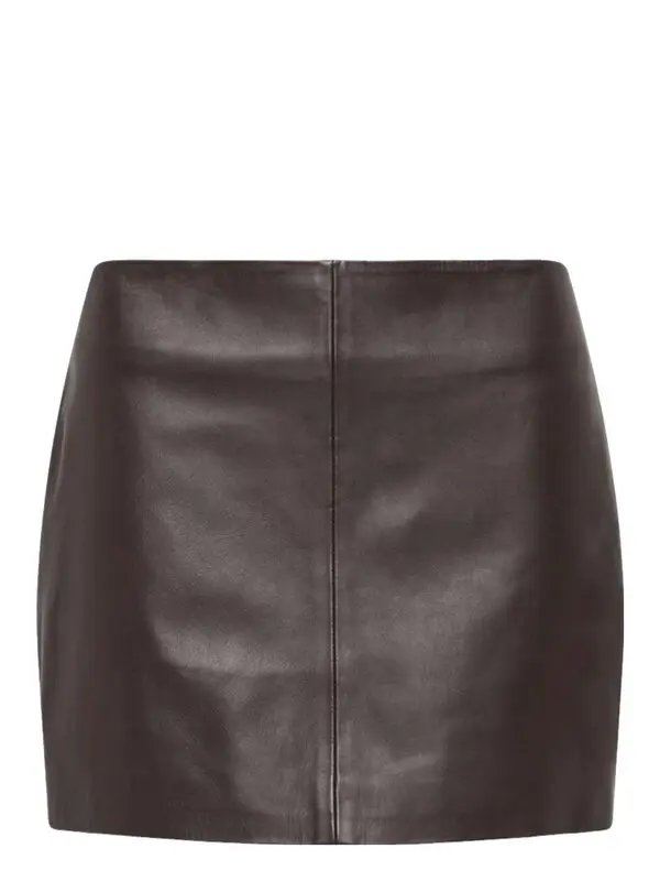 ST. AGNI A-line Mini Skirt - Black