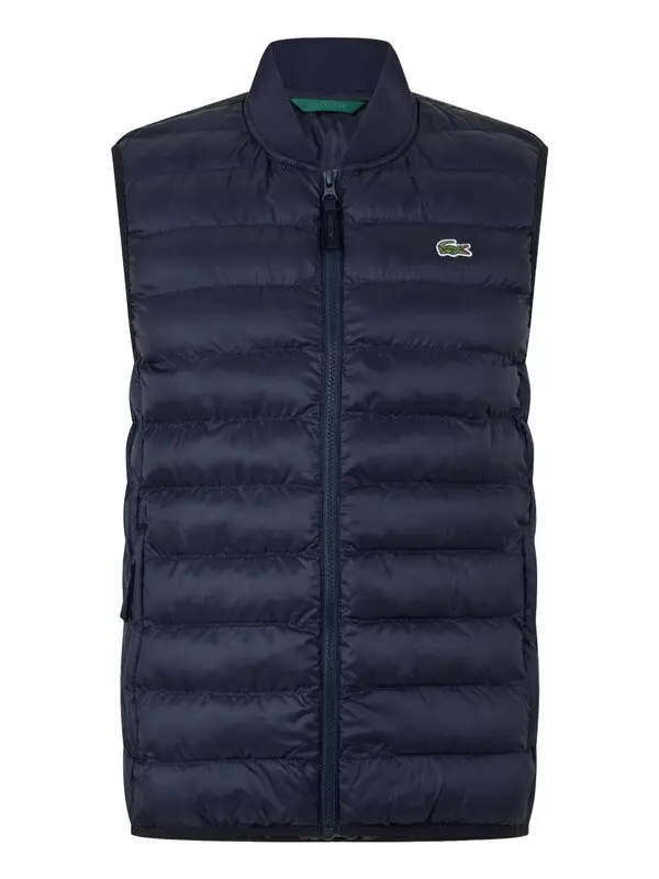 Lacoste Quilted Vest - Abysm