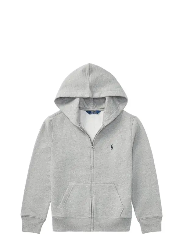 Polo Ralph Lauren Zip-up Hoodie - Gray
