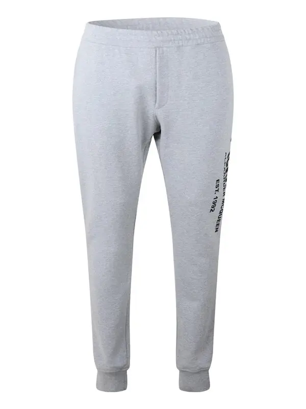 Alexander McQueen Logo Sweatpants - Gray