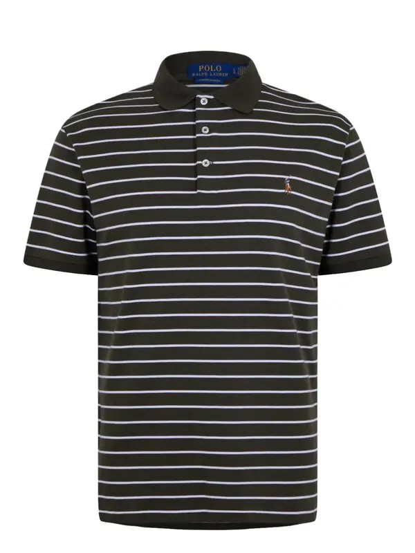 Polo Ralph Lauren Lapel Polo Shirt - Black