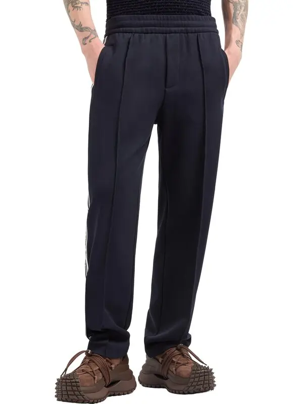 Emporio Armani Loose-fitting Jogging Pants - Black