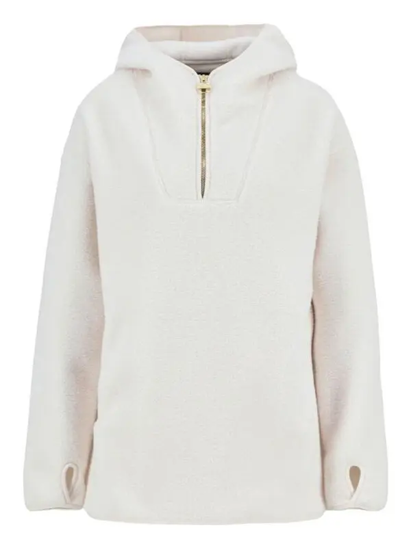 Barbour Boston Fleece Pullover - Ecru