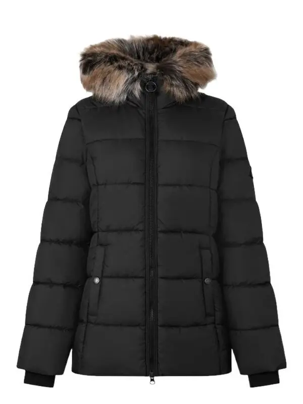 Barbour Midhurst Quilted Jacket With Hood - Black