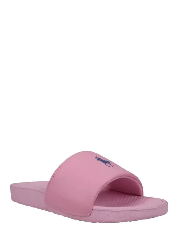 Polo Ralph Lauren Cayson Logo Slide Sandals - Pink