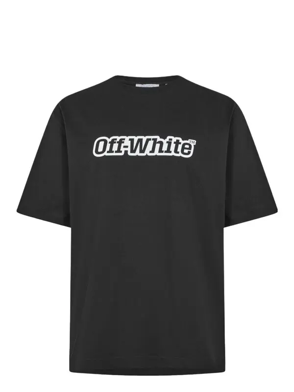Off-White Logo Crew Neck T-shirt - Black