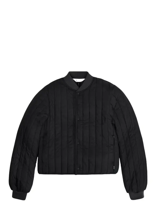 Rains Banja Liner Bomber Jacket - Black