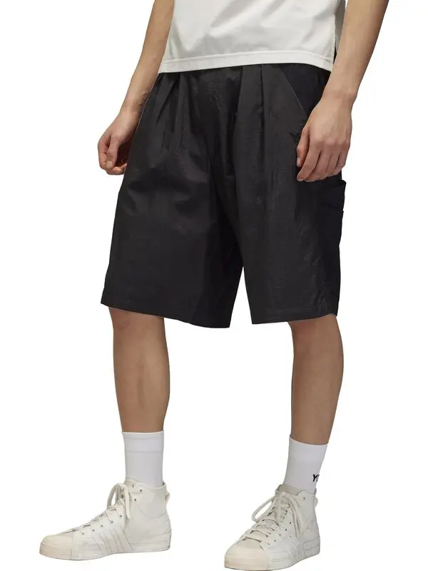Y3 Logo Athletic Shorts - Black