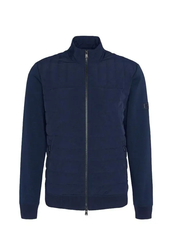 Barbour Counter Quilted Sweatshirt - Navy