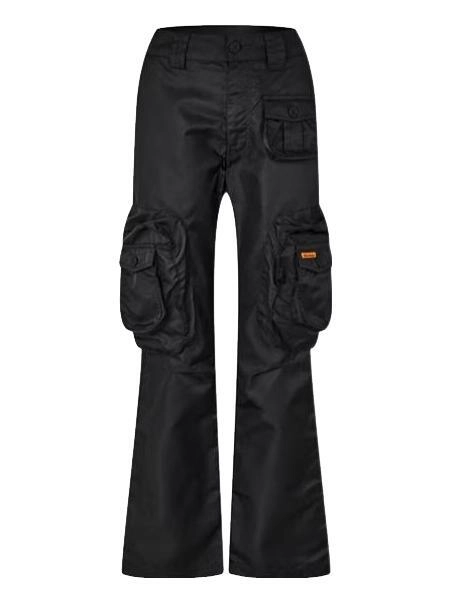 Heron Preston Cargo Flared Trousers - Black