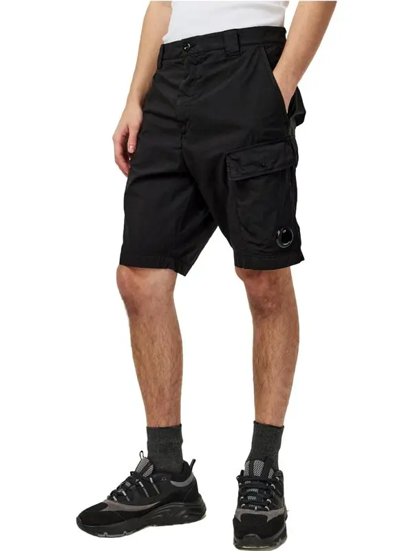 C.P. COMPANY Cargo Shorts - Black